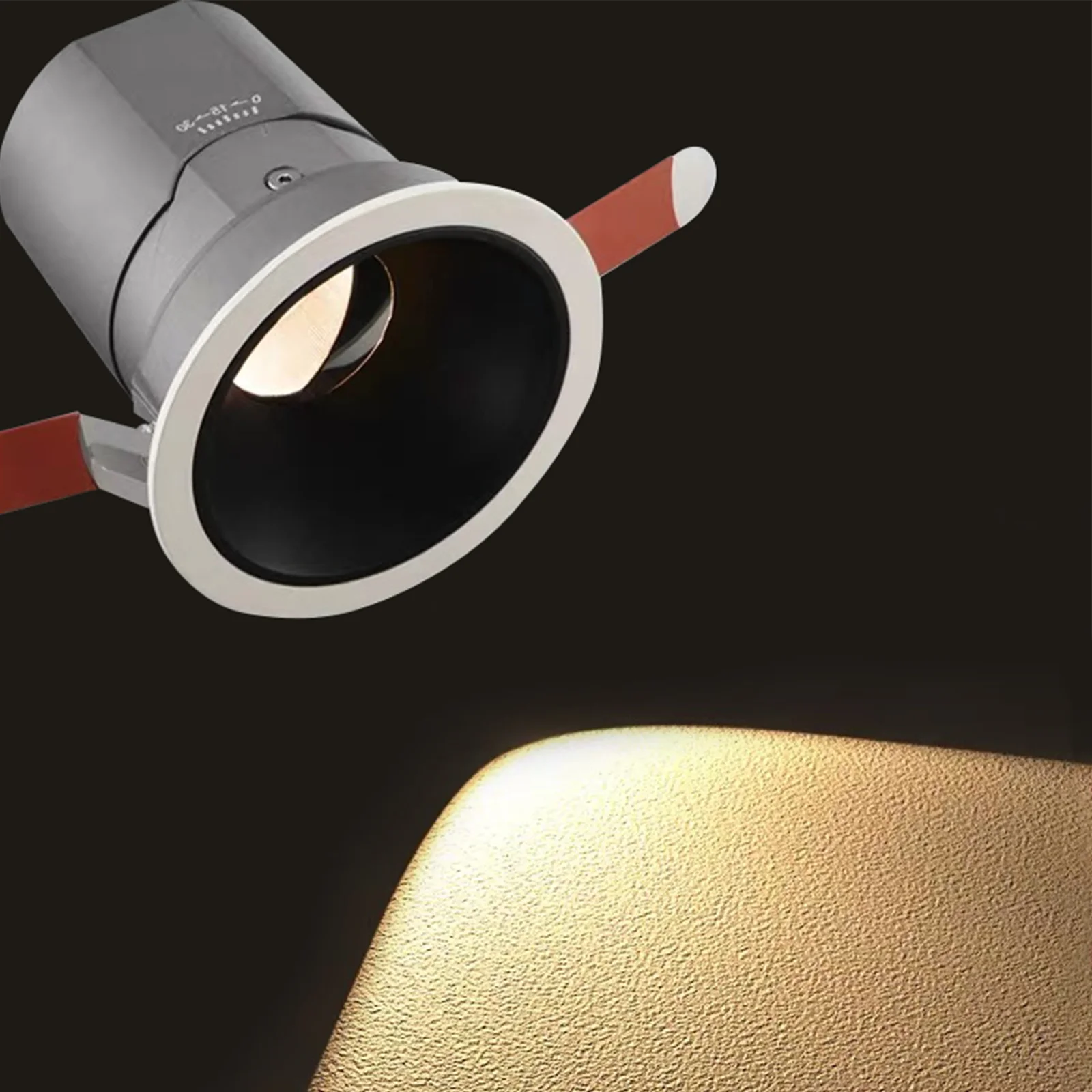 Matter Spotlight Rimless Aluminum Deep Cup Anti-glare Led Recessed Home ...