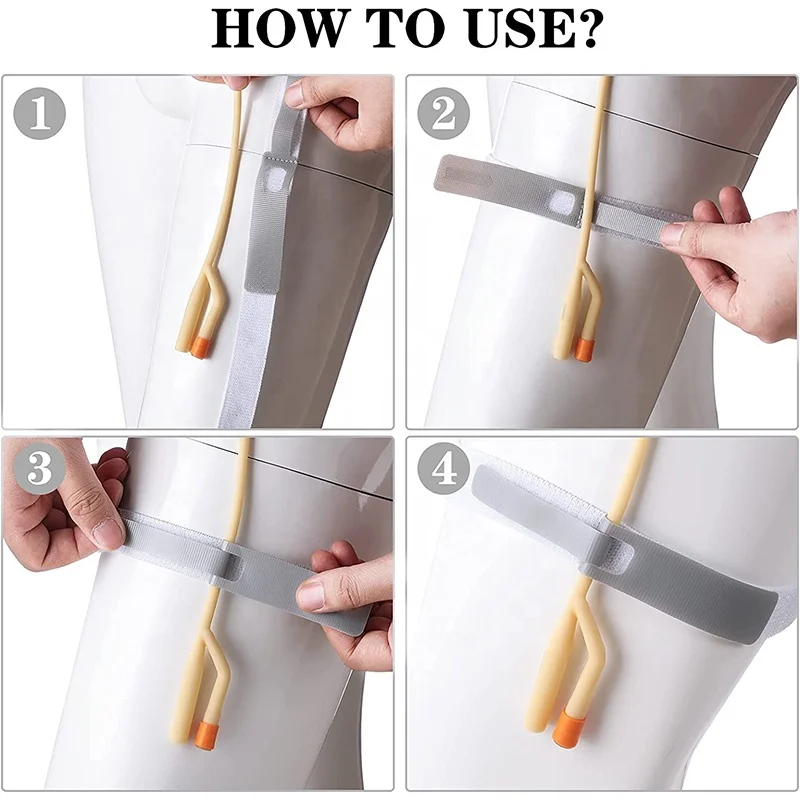 Soft Anti-Slip Catheter Stabilization Device - Secure & Comfortable