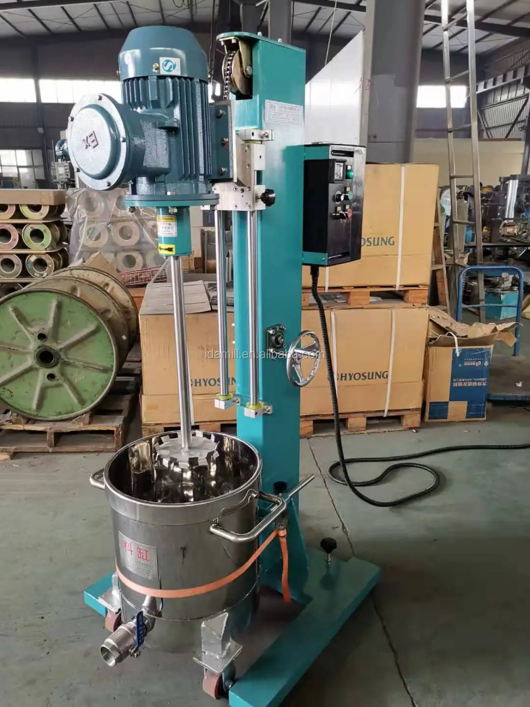 Lab High Speed Disperser/beads Mill Mixer/sand Grinding Dispersing ...