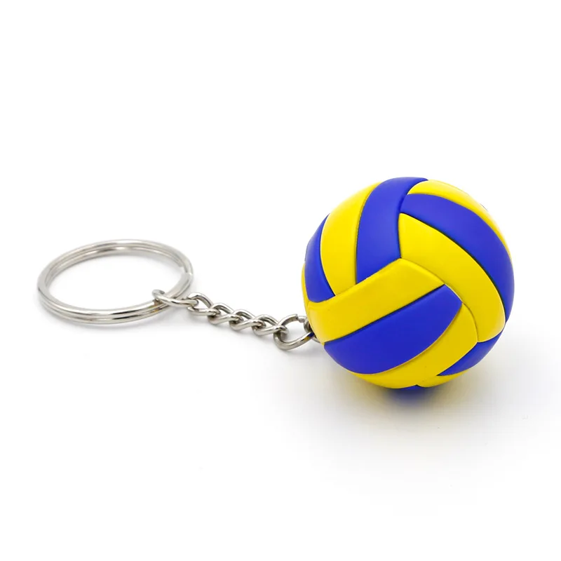 Volleyball Ball Type Plastic Keychain Bag Hanging Pendant