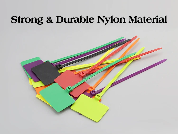 Big Cable Tie Tag (model 300hd-fg),Big Flag Size 76x51mm,12 Inch Tie ...