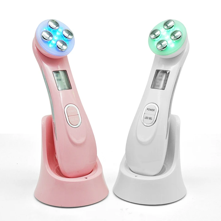 5 In 1 Multifunction Beauty Instrument Rf Ems Colorful Led Light ...