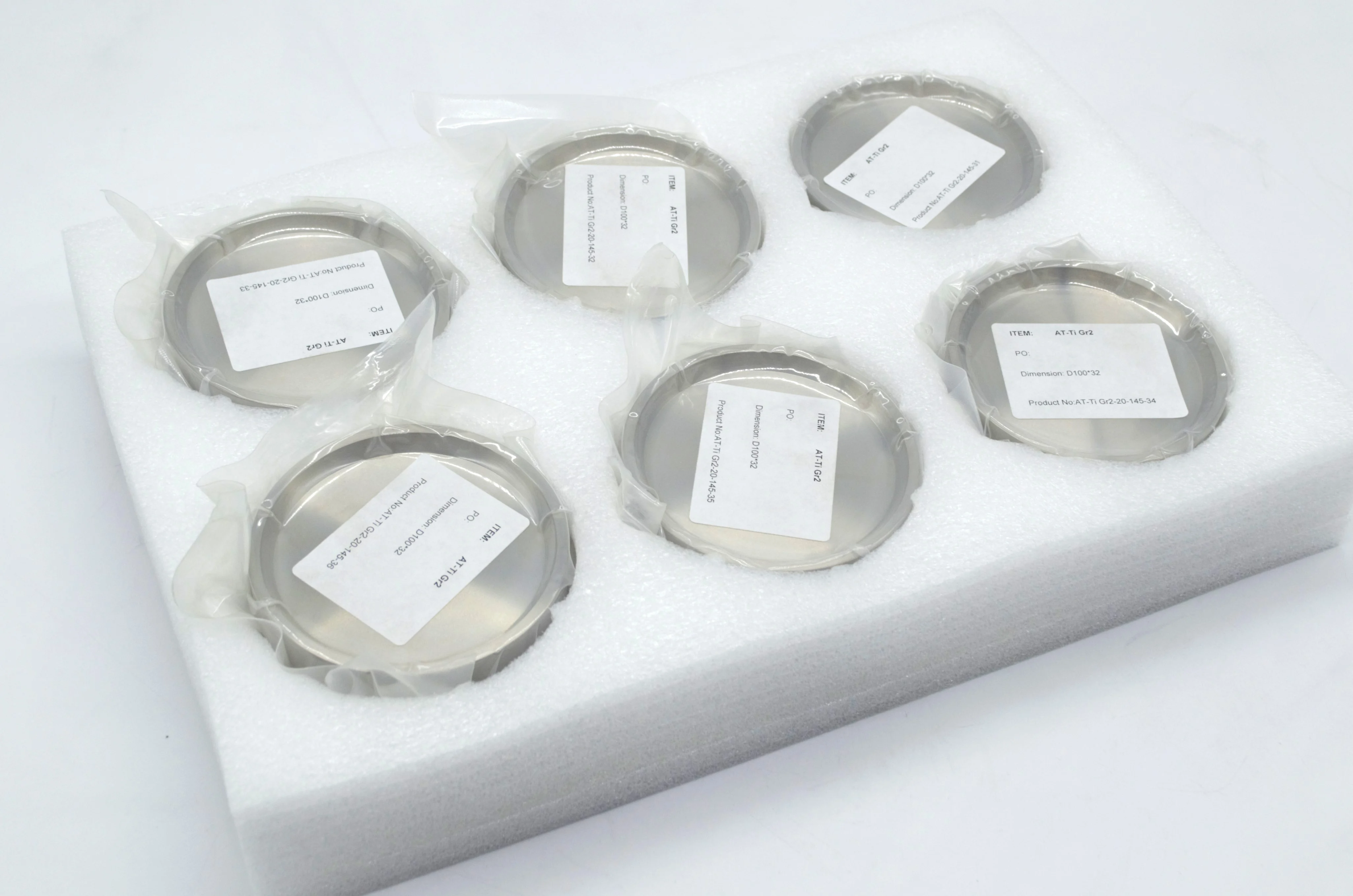 150mm Diameter Disc ITO Ceramics Coating Materials PVD Surface Vacuum ...