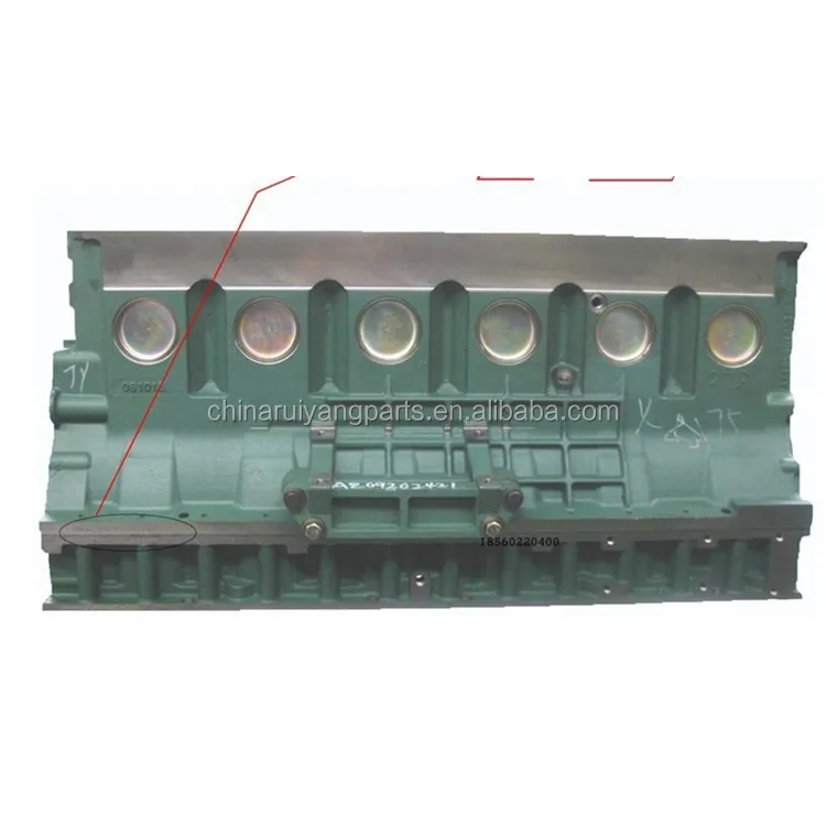 CHINA SINOTRUK HOWO WD615 TRUCK ENGINE PARTS - CYLINDER BLOCK 61500010383
