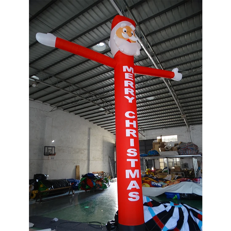 Customized Christmas Inflatable Santa Claus Air Dancer Air Tube Man ...