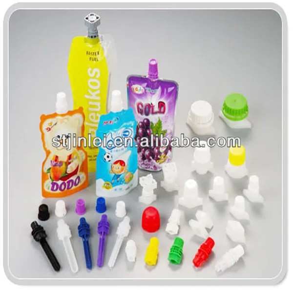 Plastic Spout Sachet Bag Cosmetic Packaging Pe Security Gravure ...