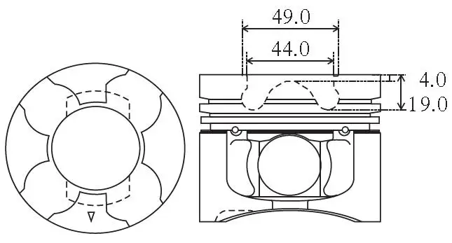 Mitsubishi L200 4D56T CRDI Engine Piston Kit - CDP Quality