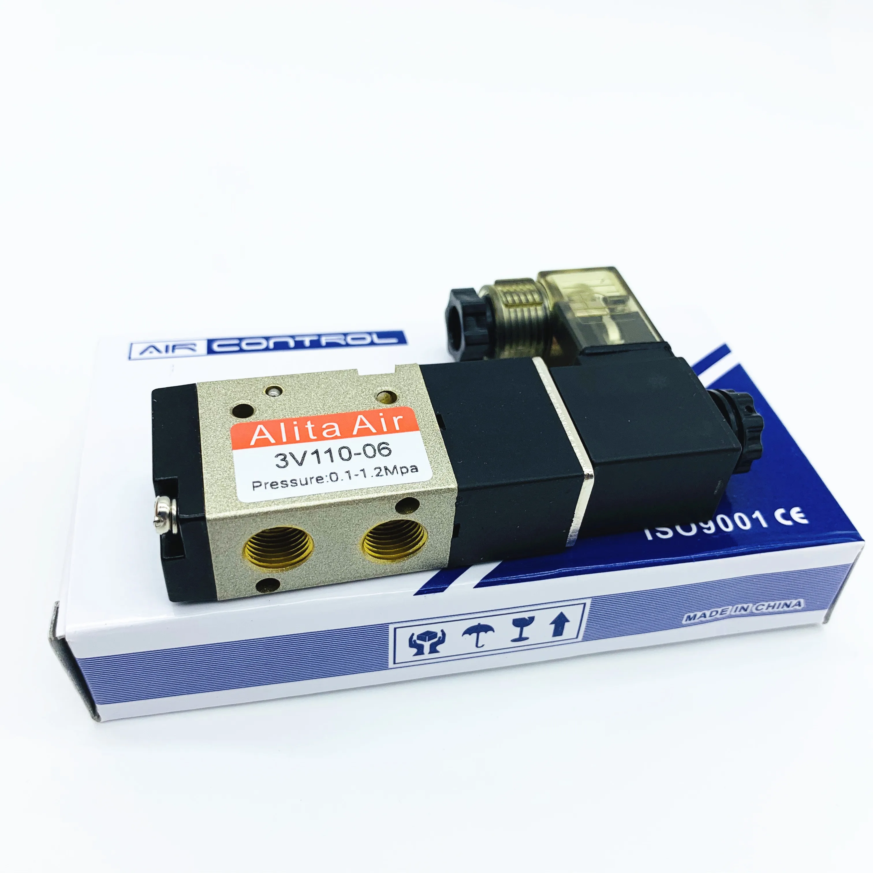 4v310-10 Airtac Type Pneumatic Solenoid Valve Directional Control Valve - Buy Airtac Pneumatic ...