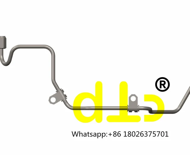 Fuel Supply Tube 4933417 for Cummins Engine ISDE ISBE QSB QSB6.7 ISB6.7 ...