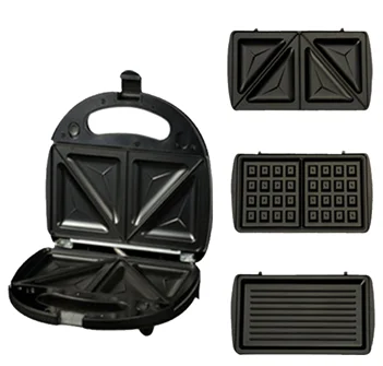 4 Slice Toaster Grill Sandwich Maker 3 in 1 - Non Sticking