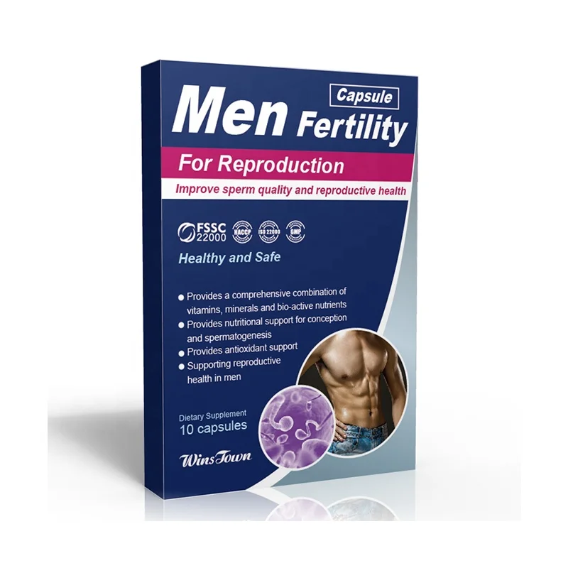 Herbkure Men Fertility Capsules - Support Reproductive Health