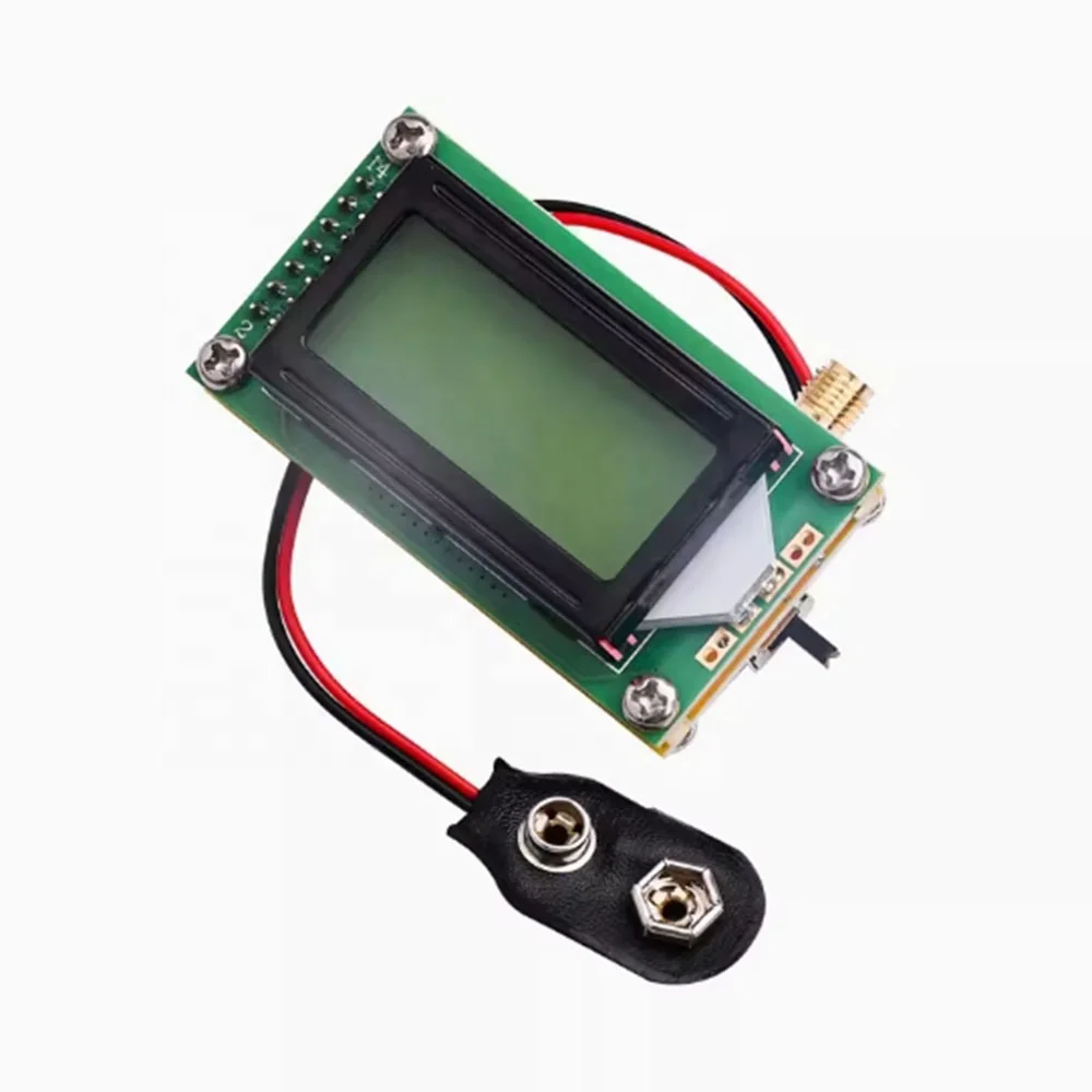 Taidacent LCD Display Digital DIY 500mhz DC Radio Frequency Meter