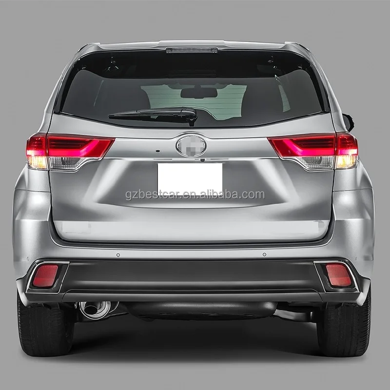 Maictop Car Body Parts Front Bumper Bodykit For Highlander 2015-2017 ...