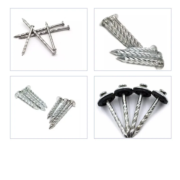 Ibr Nail Twisted Shank Galvanized Finished Assembled Roofing Nails ...