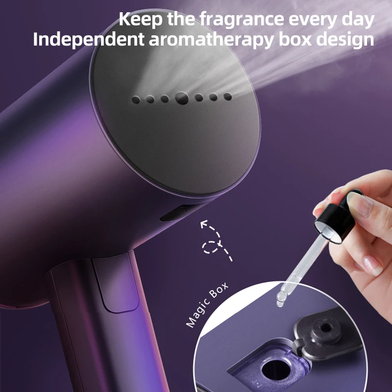 Fashion Design Small Hand Iron With Aromatherapy Box Hand Steam Iron ...
