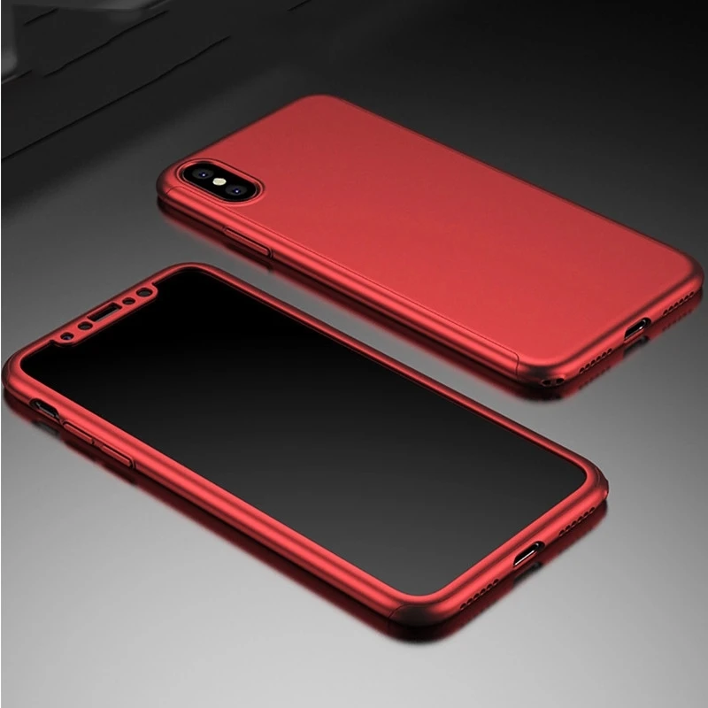 360 Full Cover Phone Case For Iphone 12 11 Pro X 8 6s 7 5s Se Pc ...