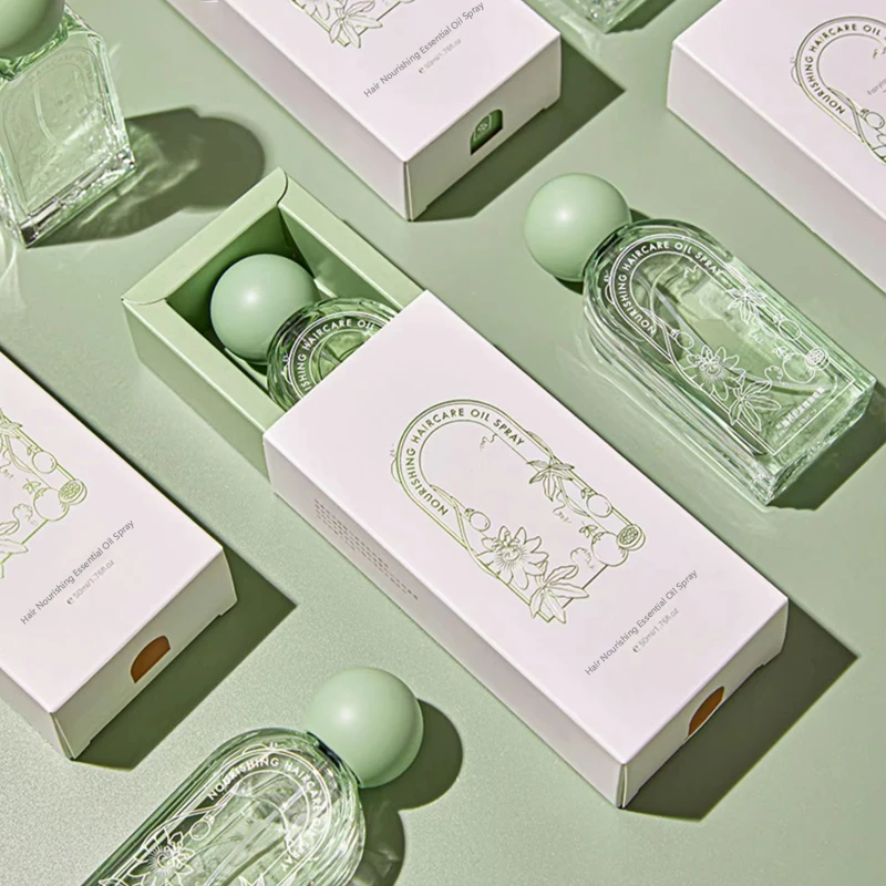 Custom 100ml Luxury Packaging Perfume Bottles for Hair Oil
