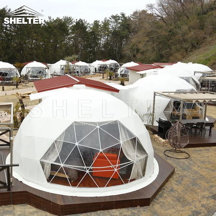 Domo Casa Prefabricada Pvc Ecodome Glamping / Camping Pod Arqueado ...