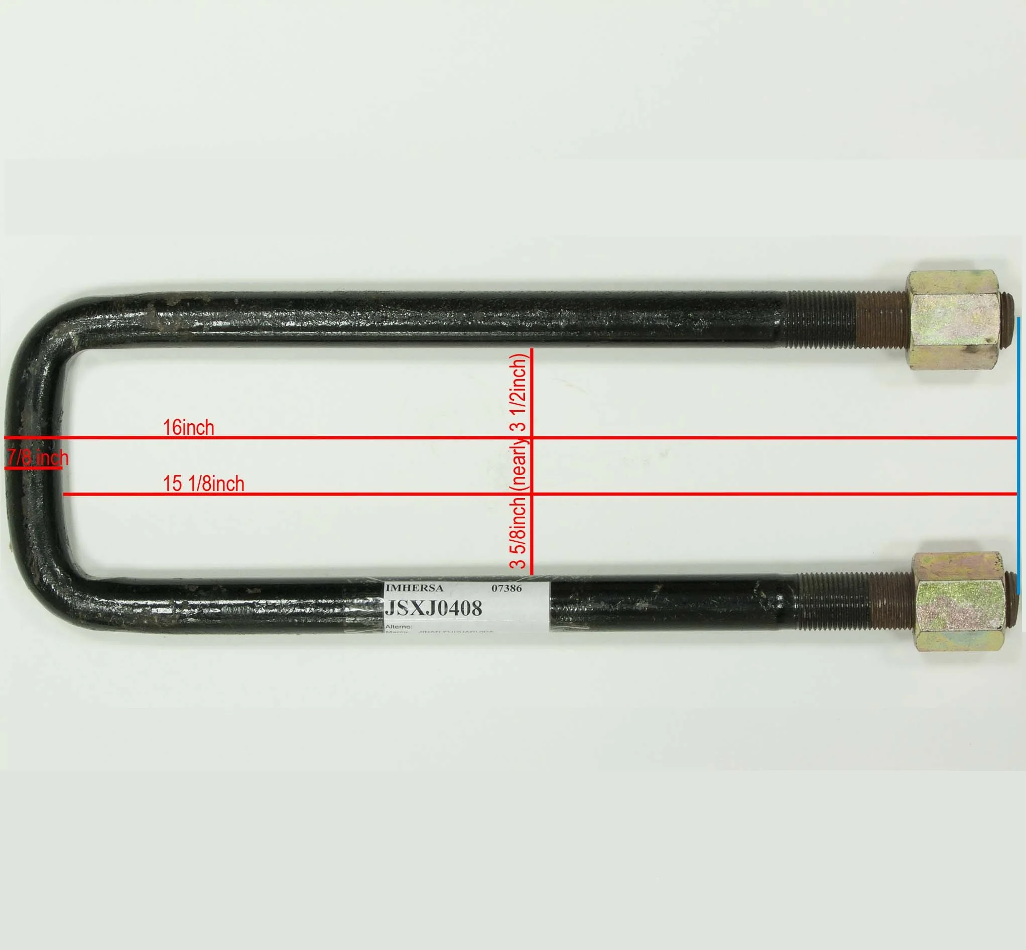 Heavy Duty Semi Trailer And Tractor Truck Parts U Bolt Leaf Spring ...