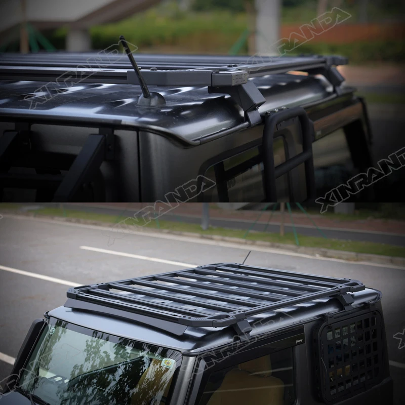 Jimny Aluminium Roof Rack Luggage Rack For Suzuki Jimny Gen 4 Jb64 Jb74 ...