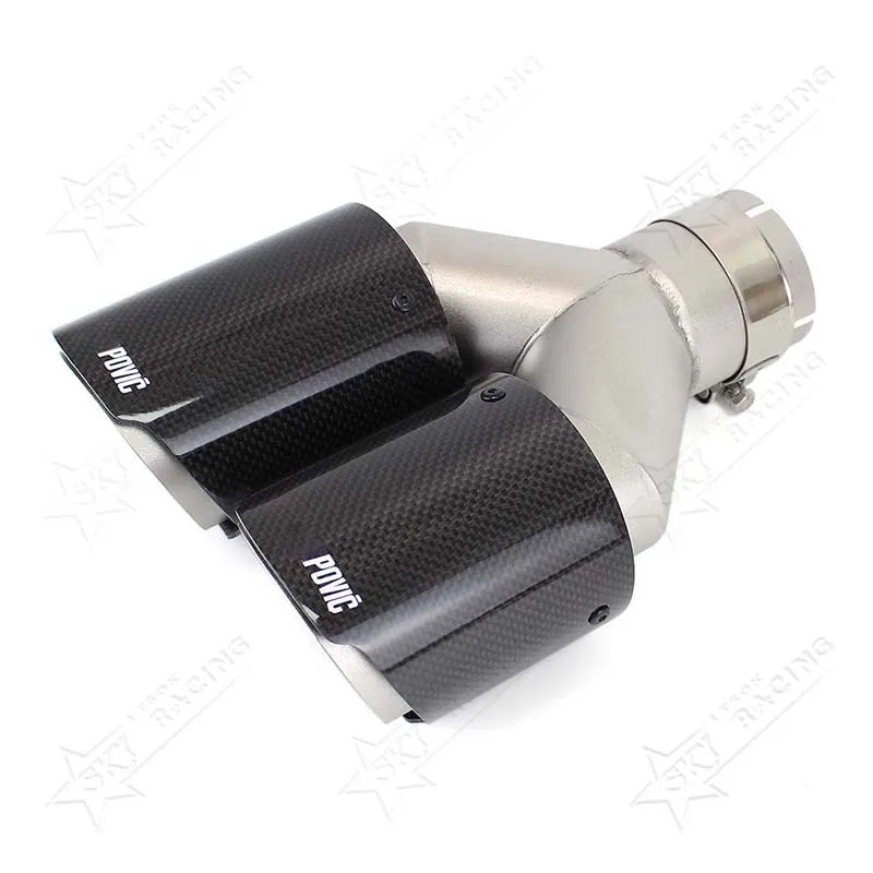 Akropovic Acrapovic Akapovic Carbon Fiber Stainless Steel Dual 60mm ...