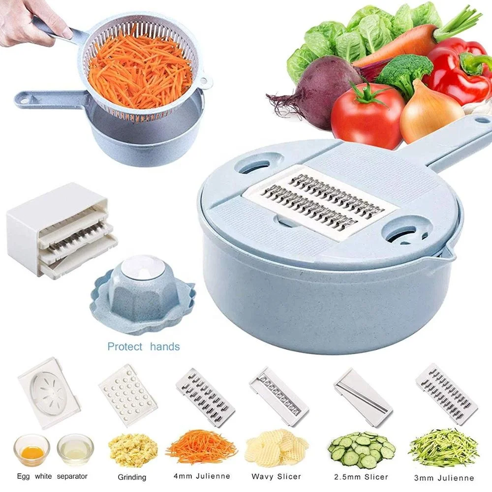 Lovely Kitchen Gadgets Round Multi Functional Vegetable Cutter Potato ...