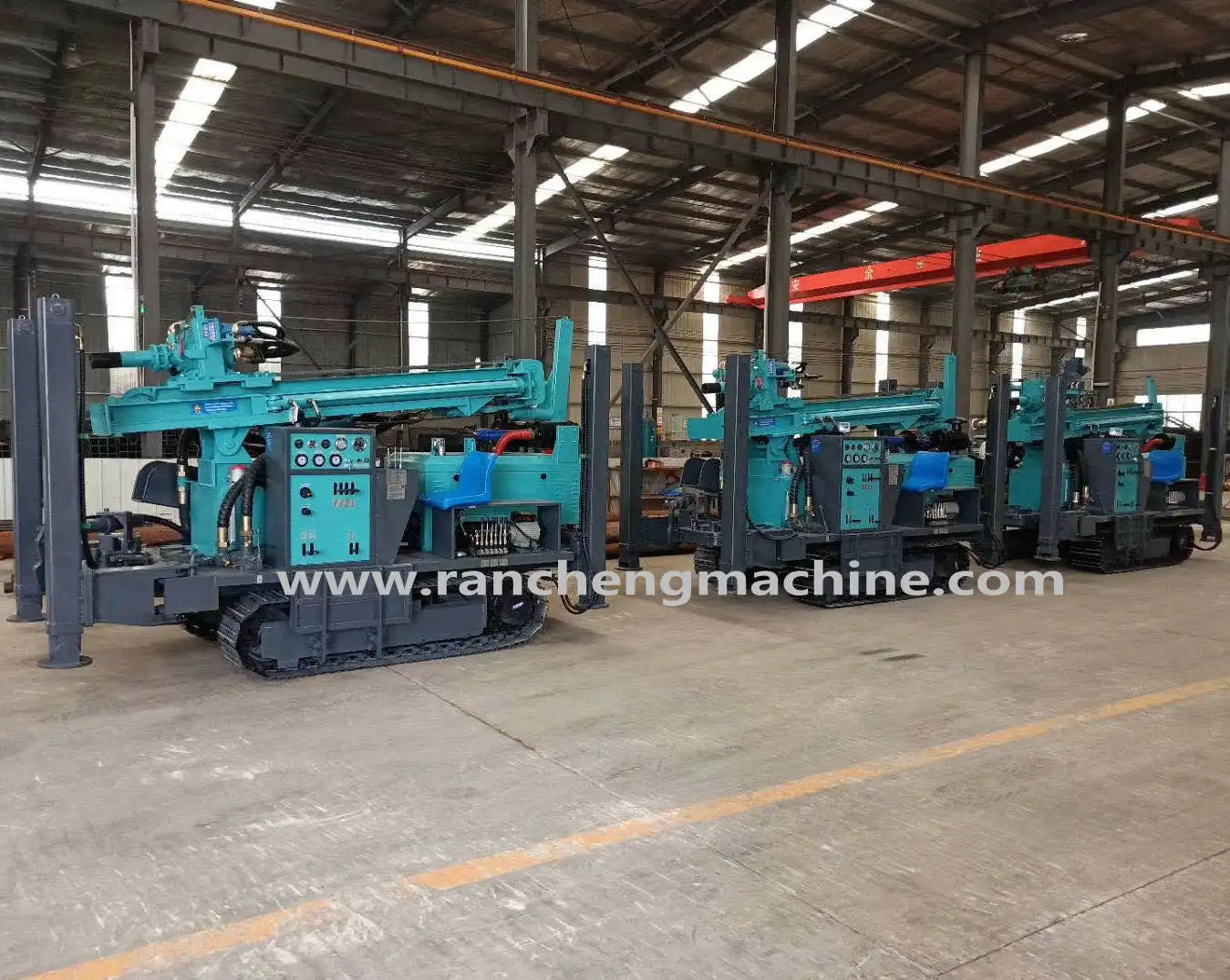 Top Selling 280m Deep Well Drilling Rig Full Hydraulic Type Vehicle ...