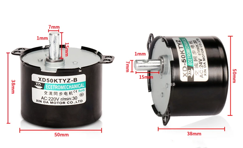 220v Permanent Magnet Ac Synchronous Motor With High Torque,Low Noise ...
