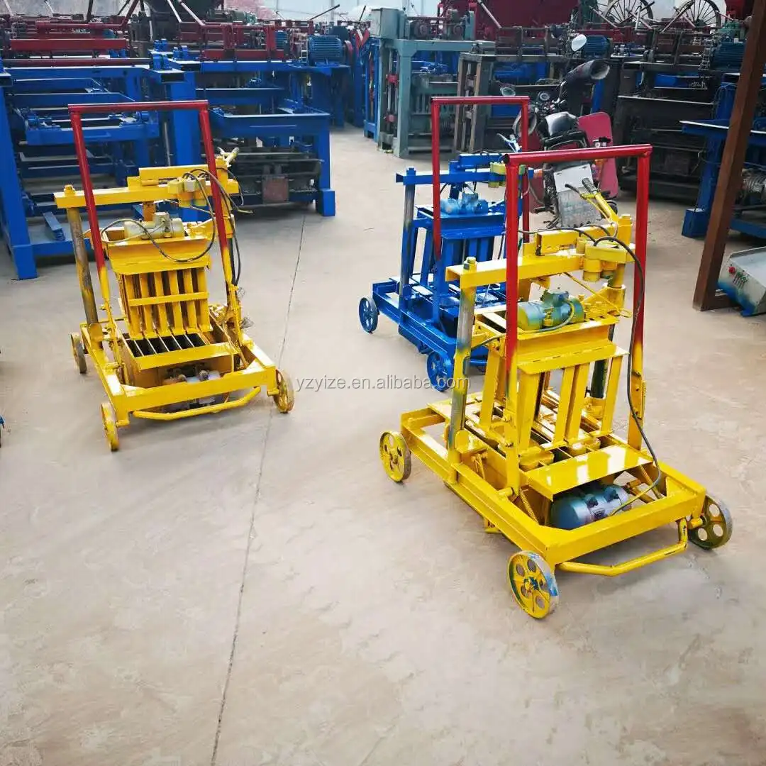 Manual Cement Interlocking Brick Press Machine - Yize