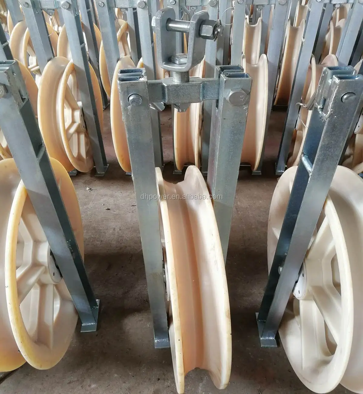 Durable Cable Roller Wheel Pulley for OPGW/ADSS Stringing