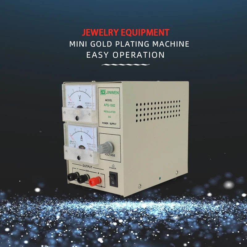 Galvanoplastie Bijoux - 1502 2amp Gold Electroplating Machine