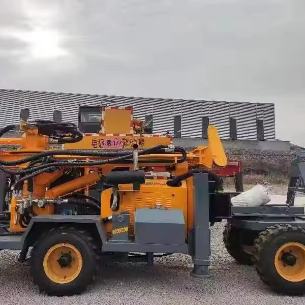 260m Tyre Hydraulic Borehole Drilling Rig - Water Well Drills
