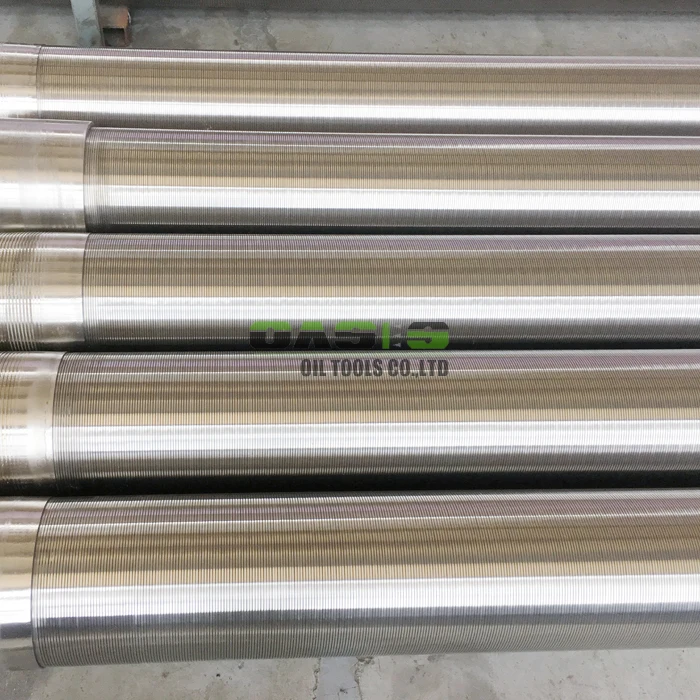 China Customized API Threaded Wedge Wire Screen Pipes Manufacturers ...