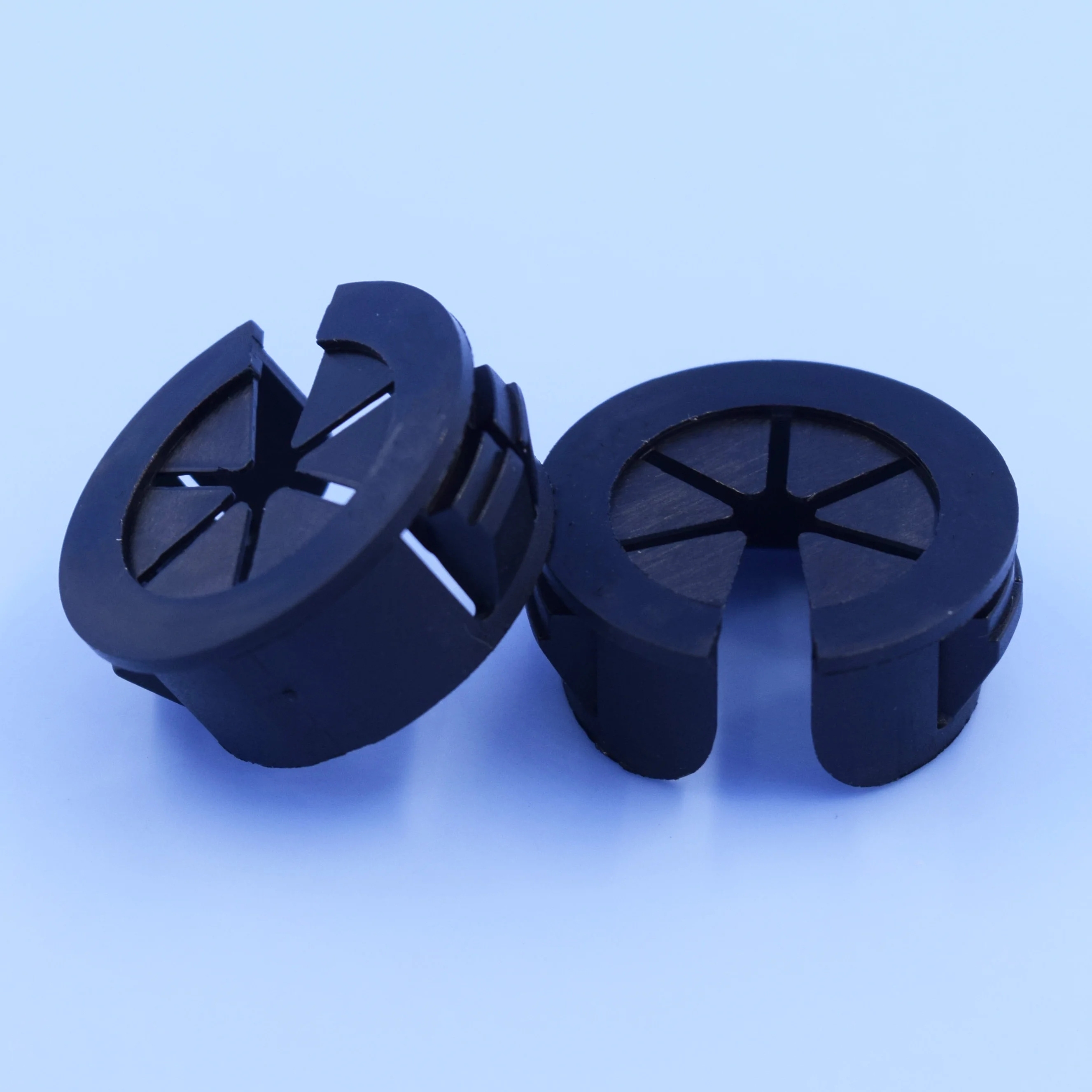 Nylon Snap Bushing Plastic Cable Management Grommet Open Snap Bushing ...