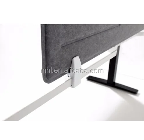 Office Desk Partition Bracket Aluminum Alloy Table Screen Privacy Panel ...