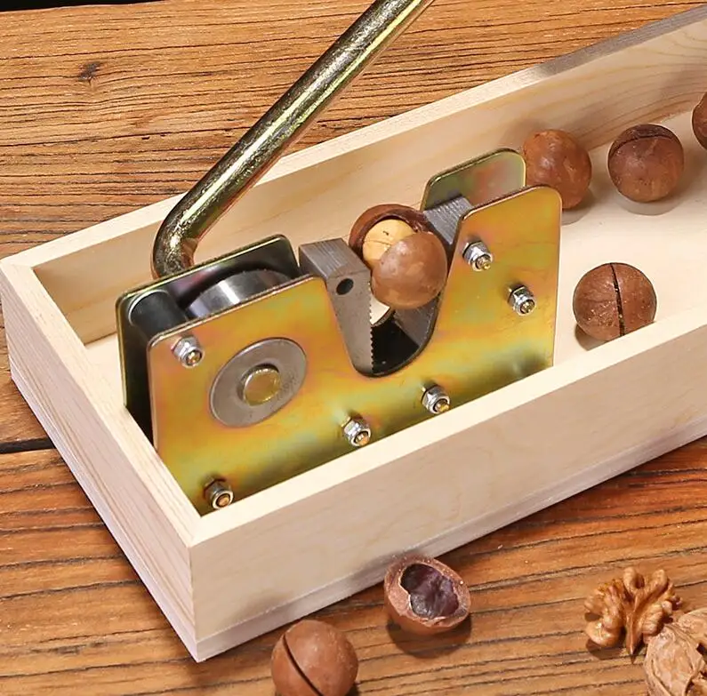 Manual Nutcracker Nut Tongs, Macadamia Nut Cracker Heavy Duty Pecan Nut ...