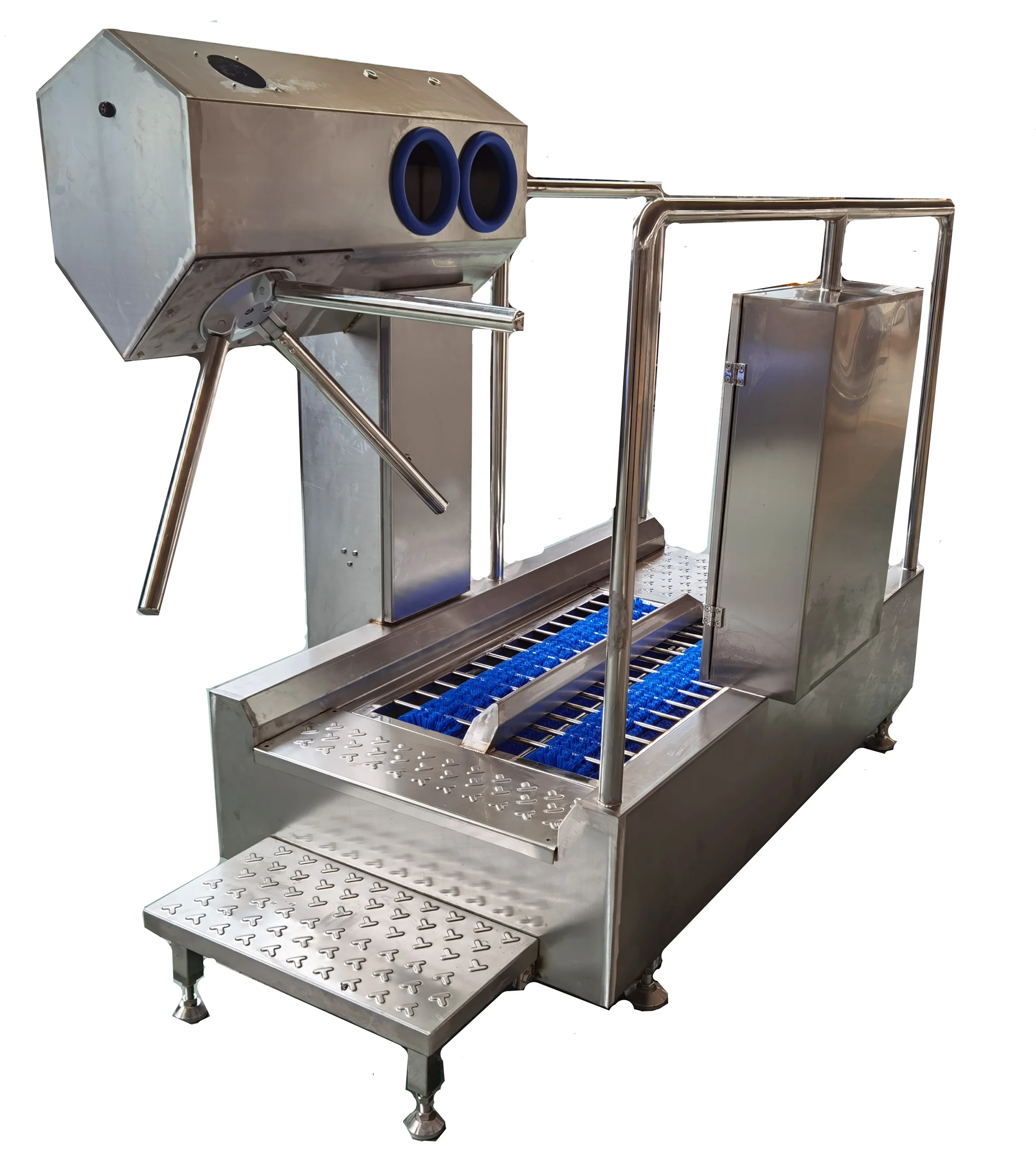 Sanitizing Tunnel Boot Washer Boot Washing Machine Walk Through ...