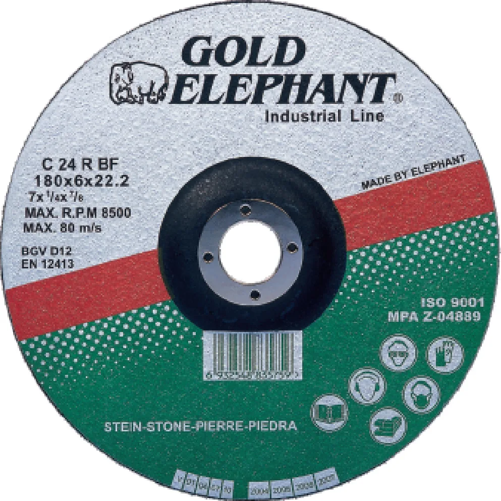 Gold Elepahnt Resin Abrasive 7 Inch Cutting Disc 180mm Cutting Wheel ...