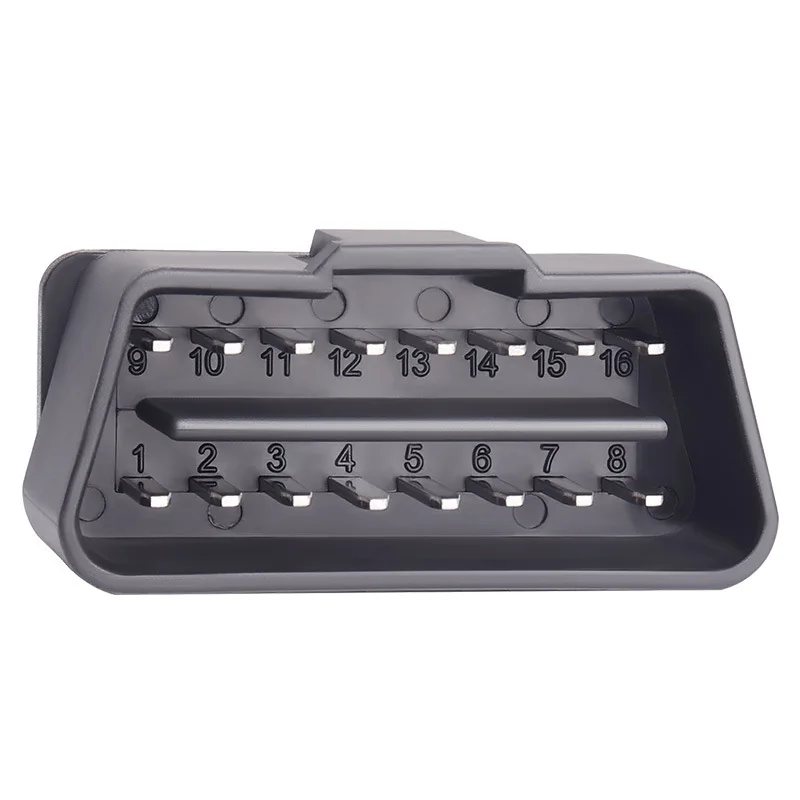 J1962 OBD2 Male Connector Plug - 16pin OBDII Diagnostic Tool