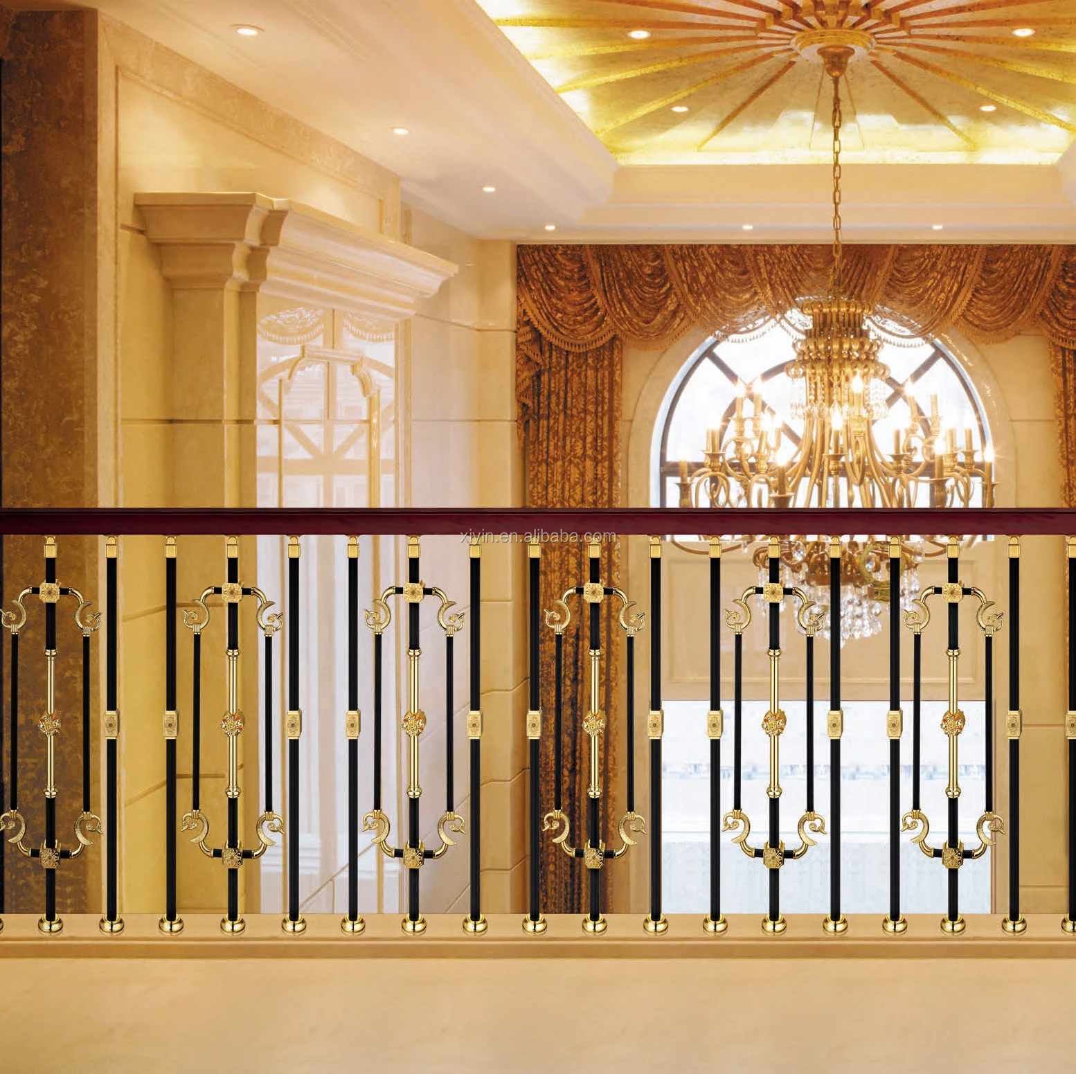 Modern Style Aluminum and Brass Baluster - Durable & Stylish