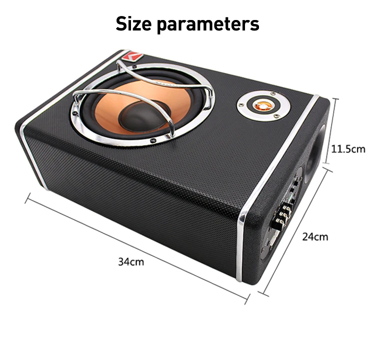 Ultrathin Square Ative Vehicle-mounted Subwoofer Competitive Price Car ...