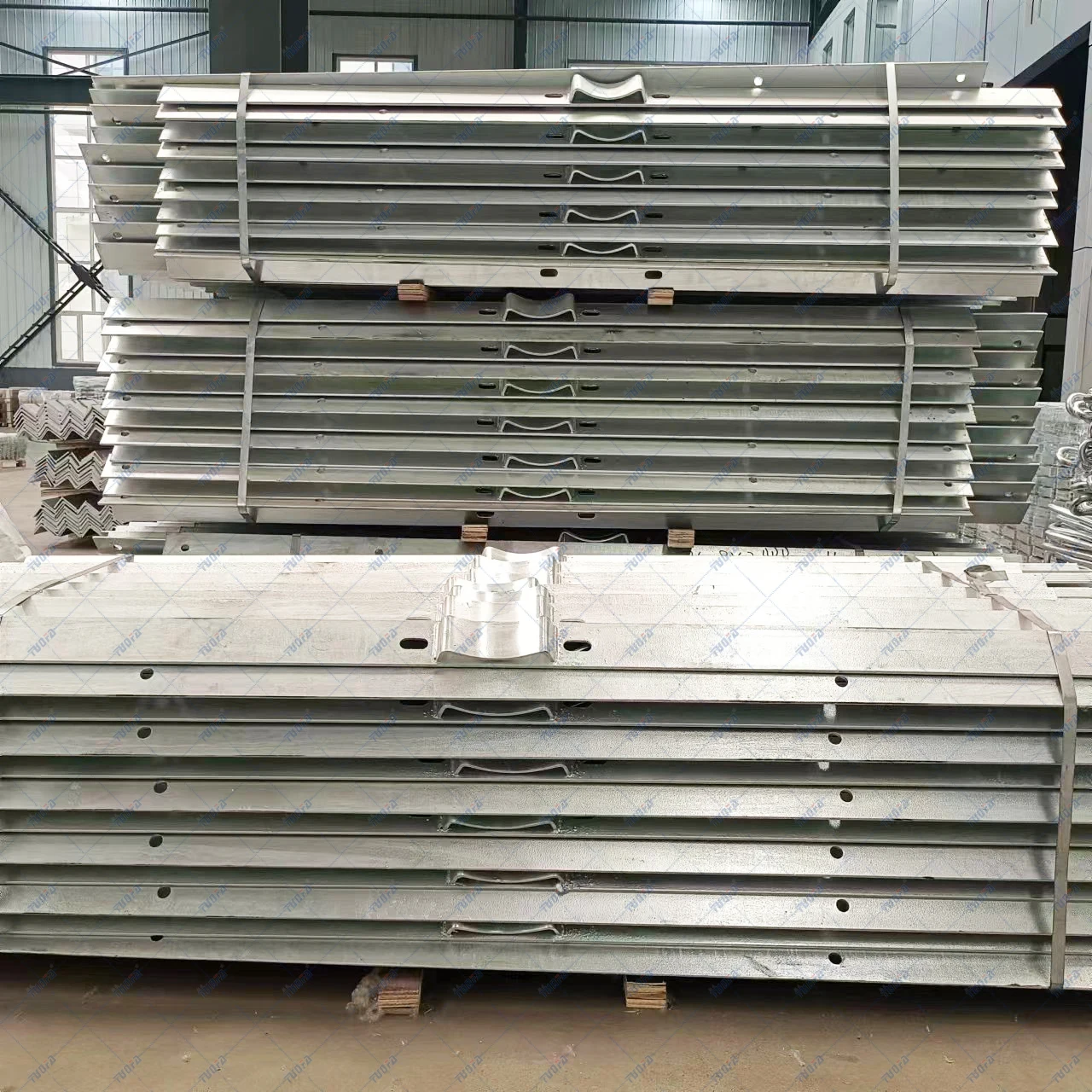 Galvanized Steel Cross Arm/electrical Cross Arm/line Cross Arm For Pole ...