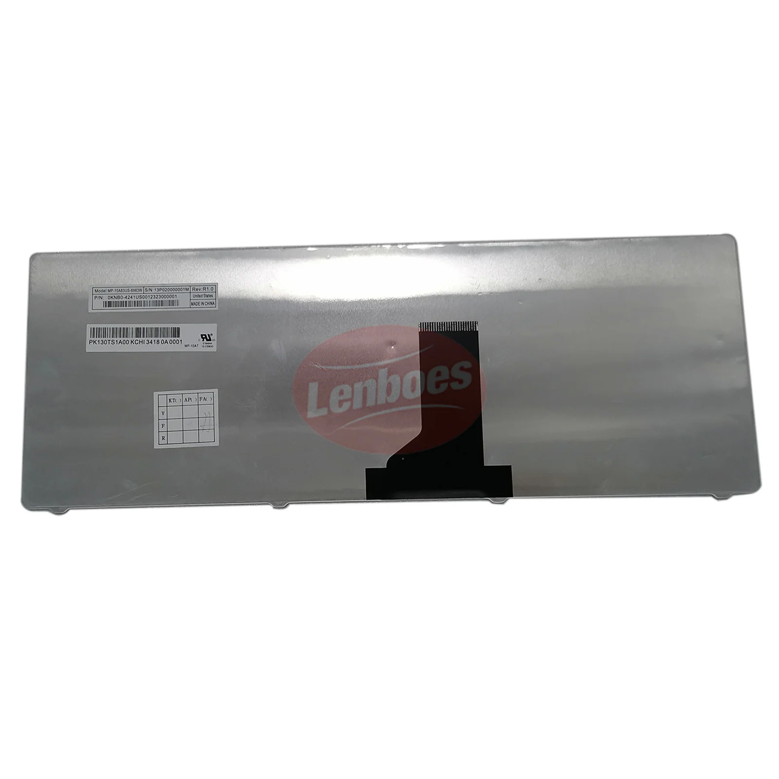 Laptop Internal Keyboard Ru Layout Black Replacement For Asus K42 X43 ...