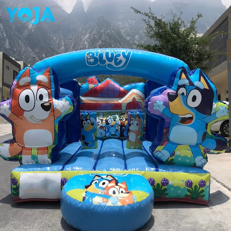 Commercial Bluey Bounce House - Inflatable Jumping Castle
