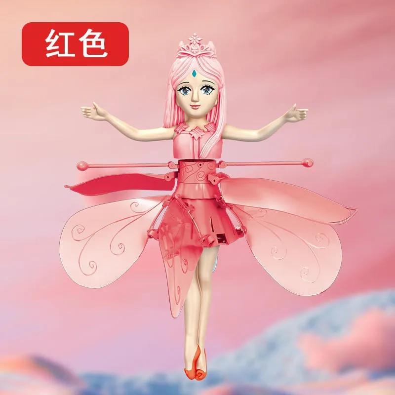 New Induction Suspension Aircraft Cartoon Elf Gesture Induction Fairy ...