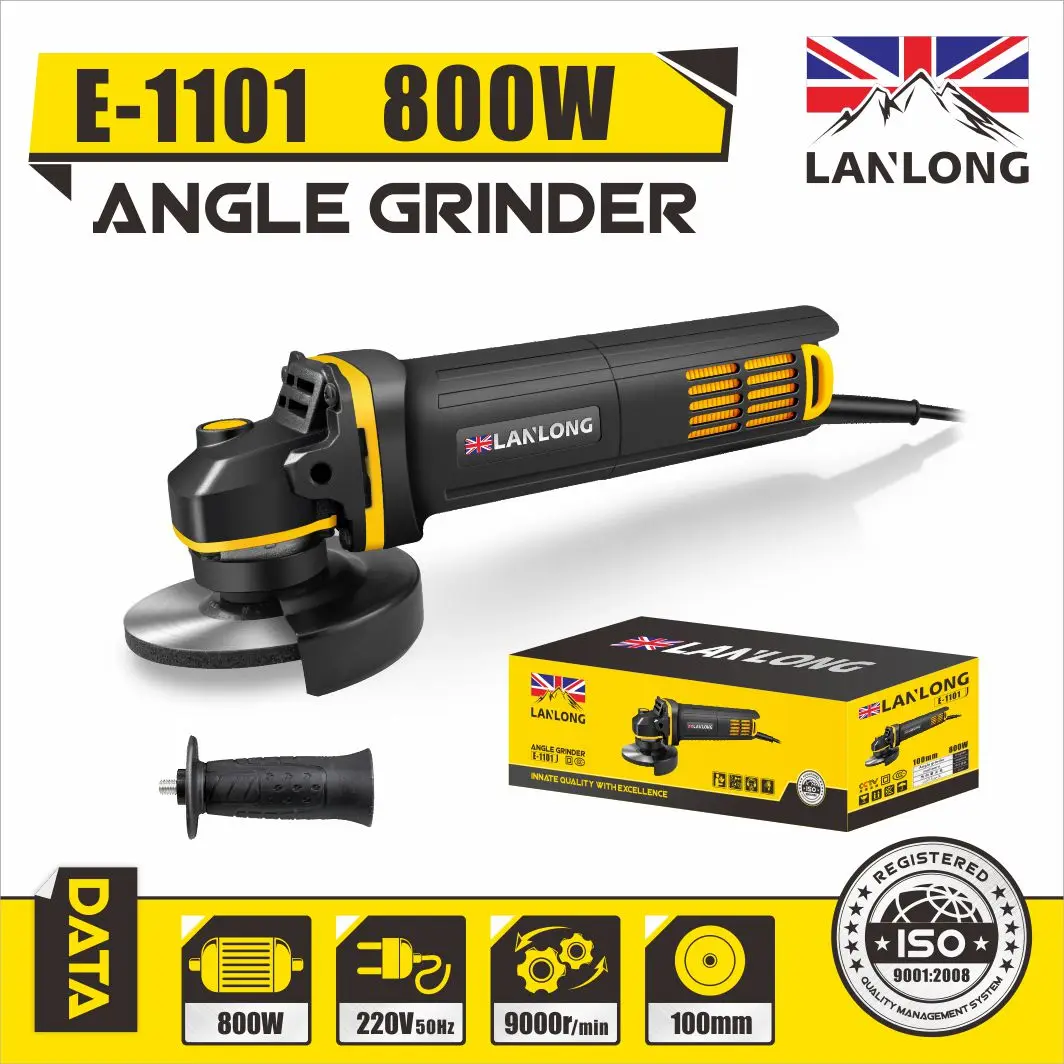 Lanlong Angle Grinder 100mm 800w Angle Grinder Of Power Tools - Buy ...