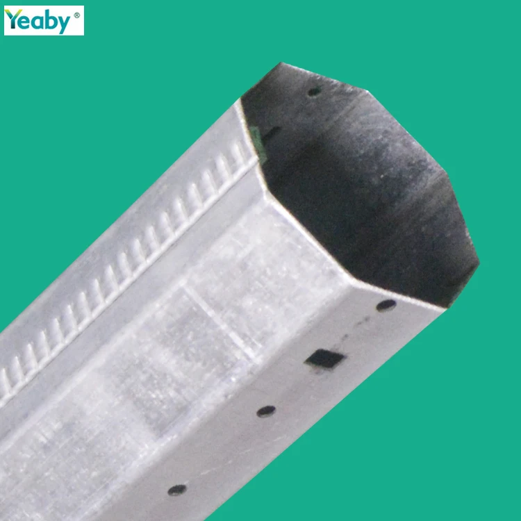 Galvanized Steel Octagonal Tube For Aluminium Roller Shutters - Buy ...