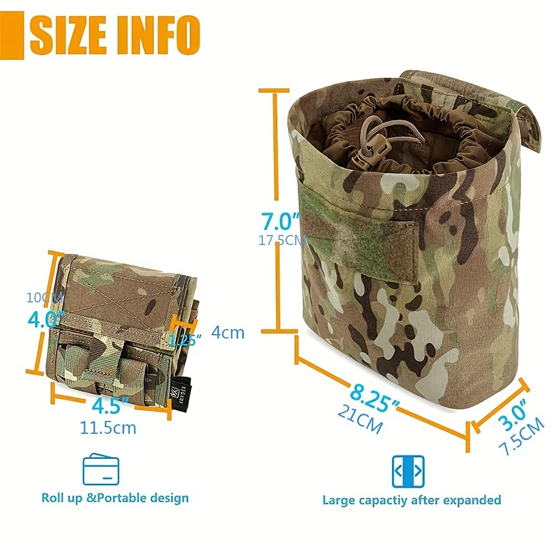Zennison Waterproof 1000d Folding Recycling Bag Outdoor Camouflage ...