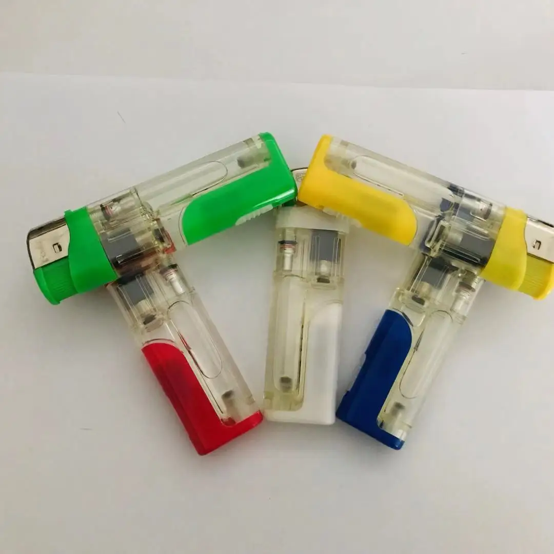 8.2cm Baida Lighter with LED Light - Perfect Business Gift