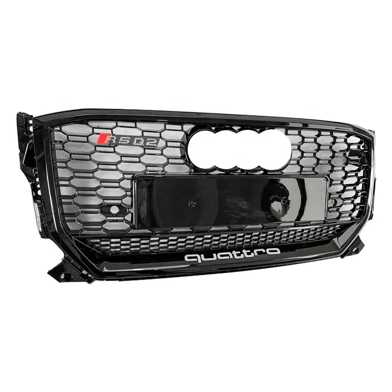 Car Accessories For Audi Q2 Front Grill Change To Rsq2 Facelift Mesh ...